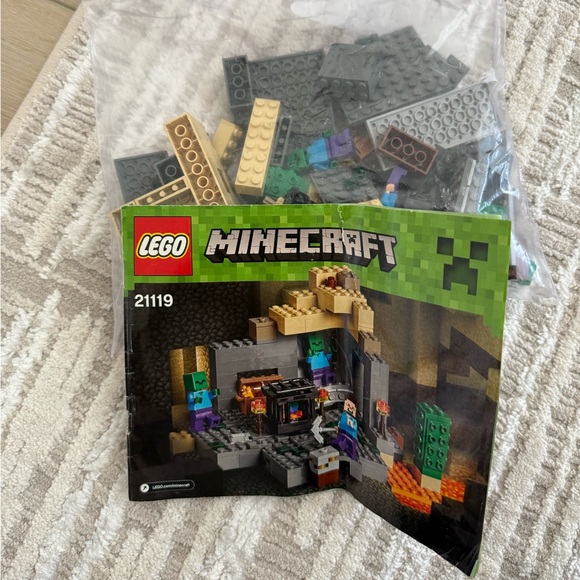 Lego | Toys | Lego Minecraft 2119 The Dungeon | Poshmark